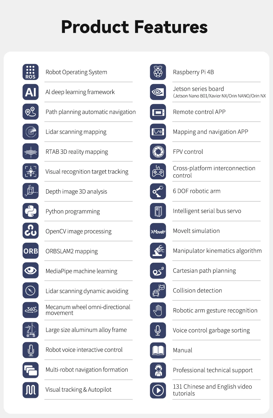 6dof Robotic Arm X3 Plus Robot With 520 High-power Motor Designed For ...