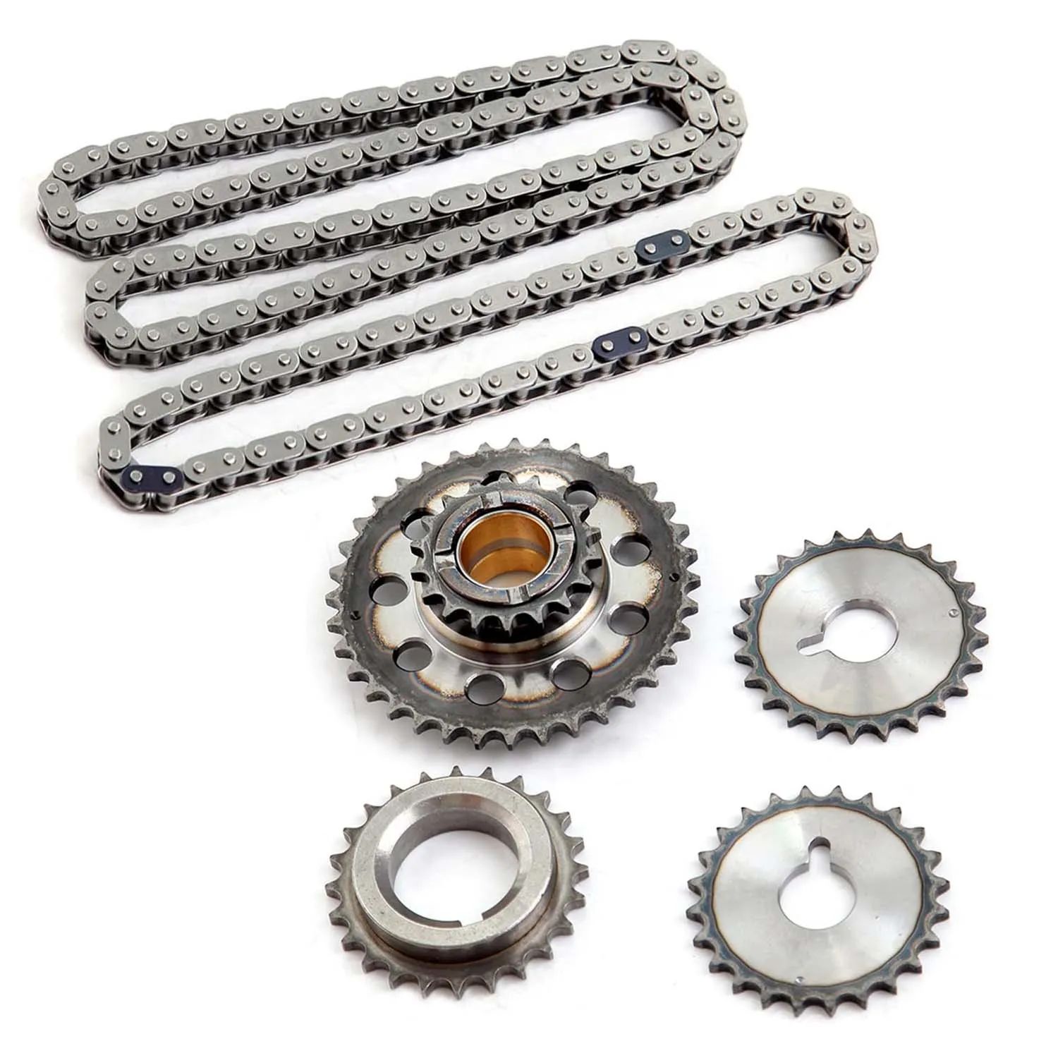 11pc/set Timing Chain Kit Guide Rail Tensioner Sprockets Engine For ...