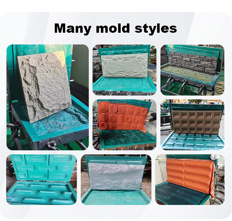 PU Faux Stone Wall Panel Making Machine Production Line for ...