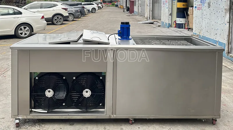 Basic Customization Commercial 1000kg 1 Ton Block Ice Machine Brick Ice ...