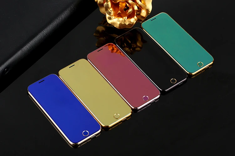 New Unlocked Mobile Mirror Cell Spare 4g Feature Phone Qin 1s Back ...