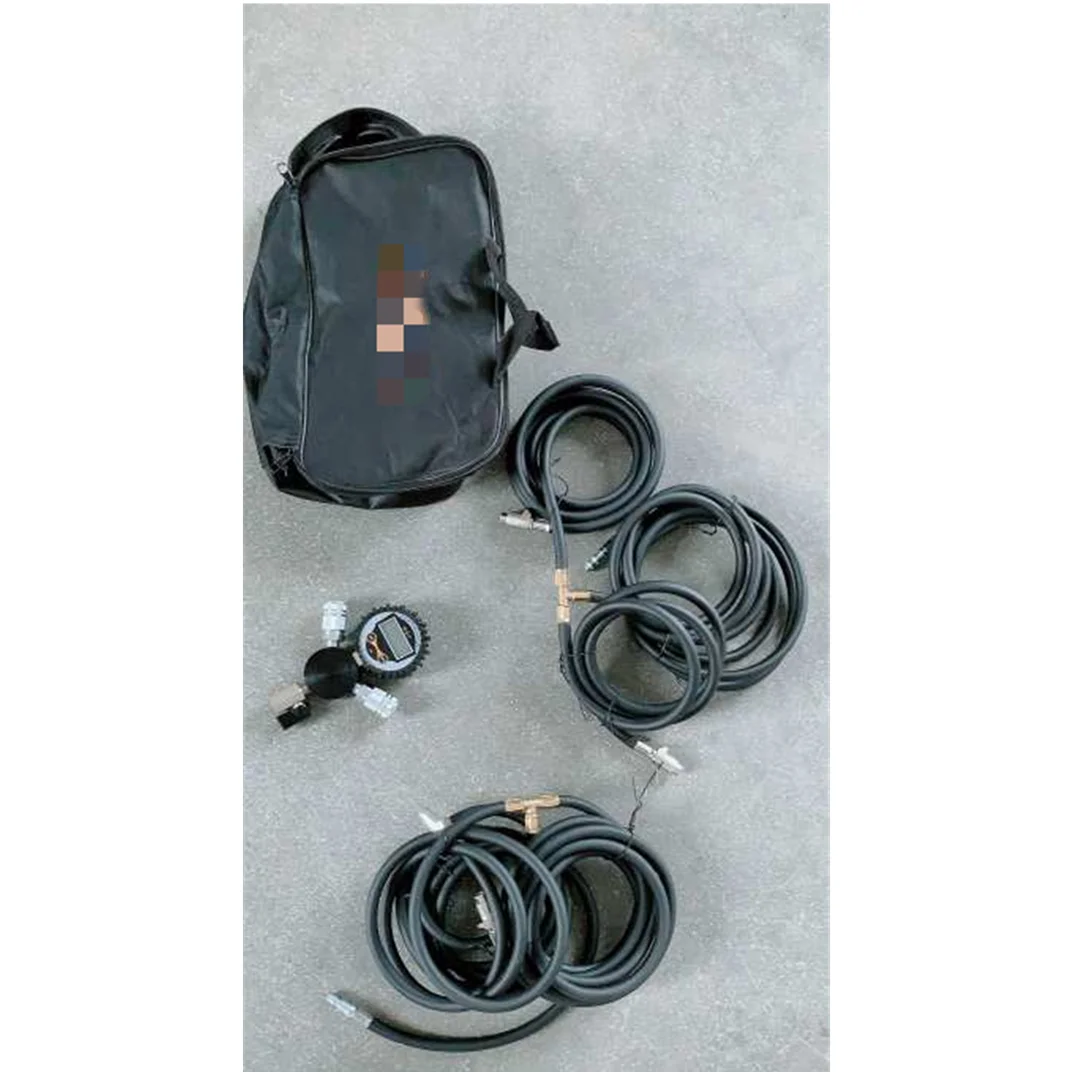 4 Way Tire Inflation Deflation System Off-road Digital Pressure Gauge ...