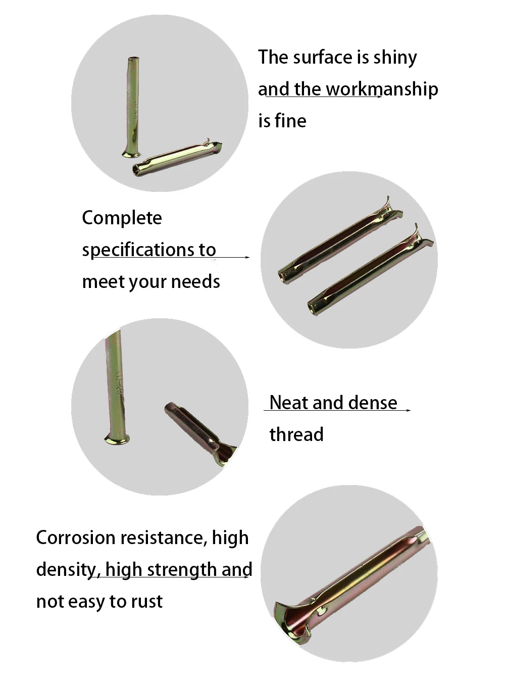 Stainless Steel Express Nail Anchor Galvanized Express Sleeve Nail ...