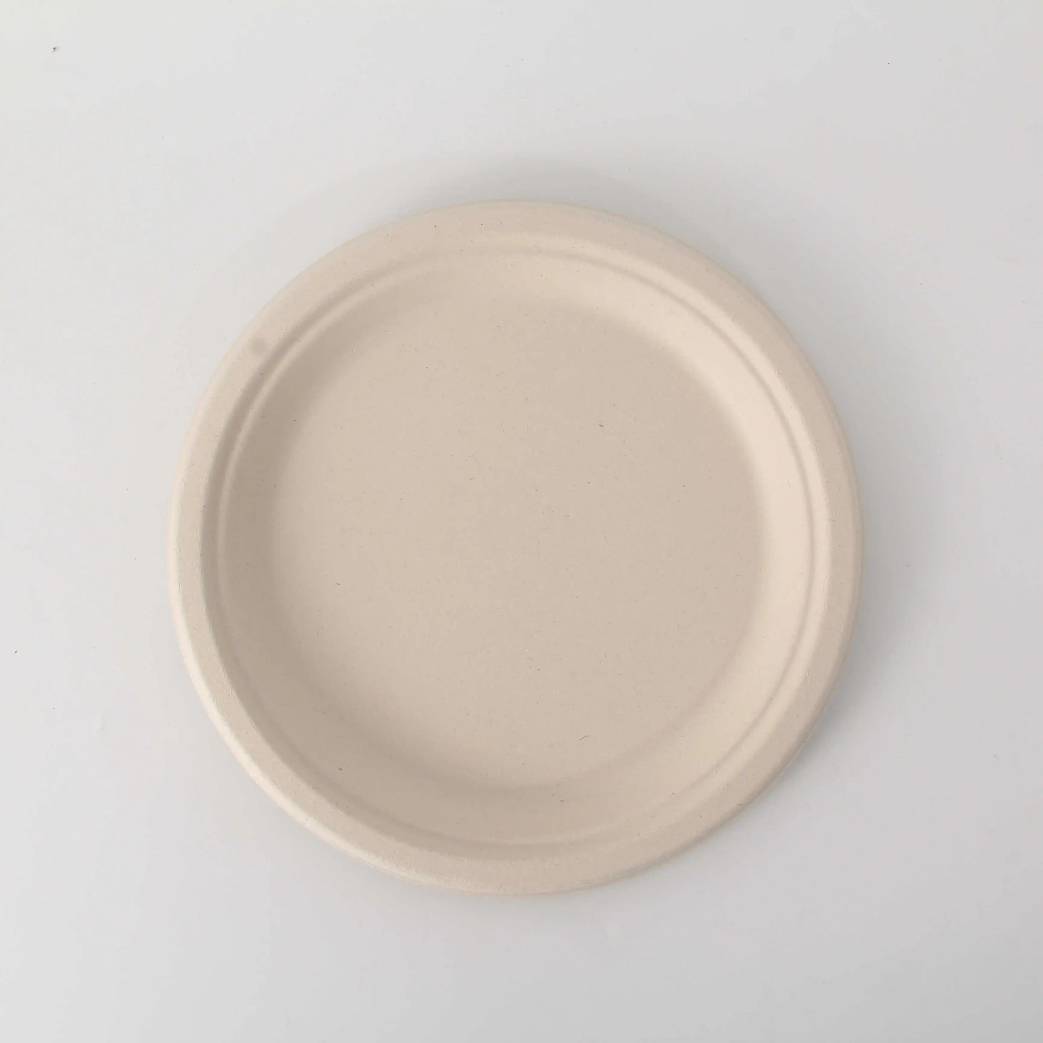 10 Inch Sugarcane Bagasse Pulp Tableware Disposable Plate Cutlery ...