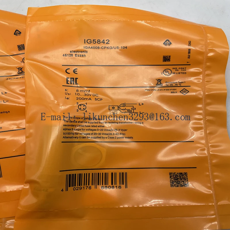 Original Inductive Proximity Switch Sensor Ig5842 Ig5597 Ig5595 Ig5554 ...