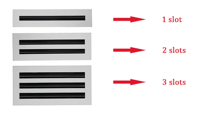 Air Conditioning Hvac System Ceiling Air Grille Removable Core Linear ...