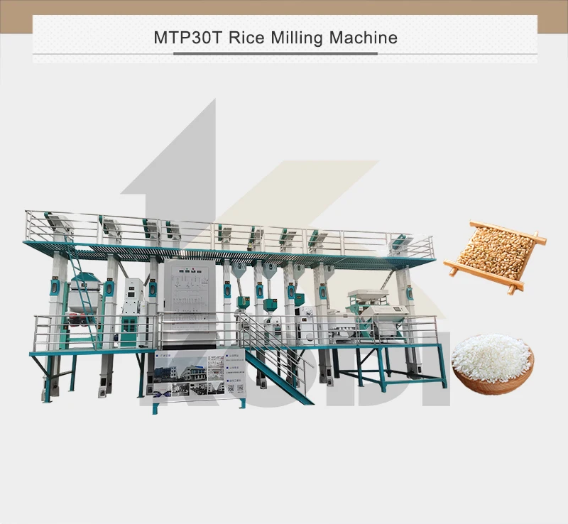 Kodi Mtp Series Full Set Automatic Rice Mill Machine - Buy Rice Milling ...