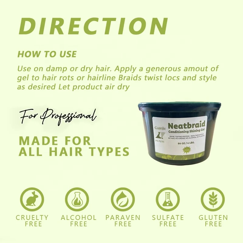 Hot Sell Twisted Hair Braids Lock Twisting Extra Hold Braid Gel Hair ...