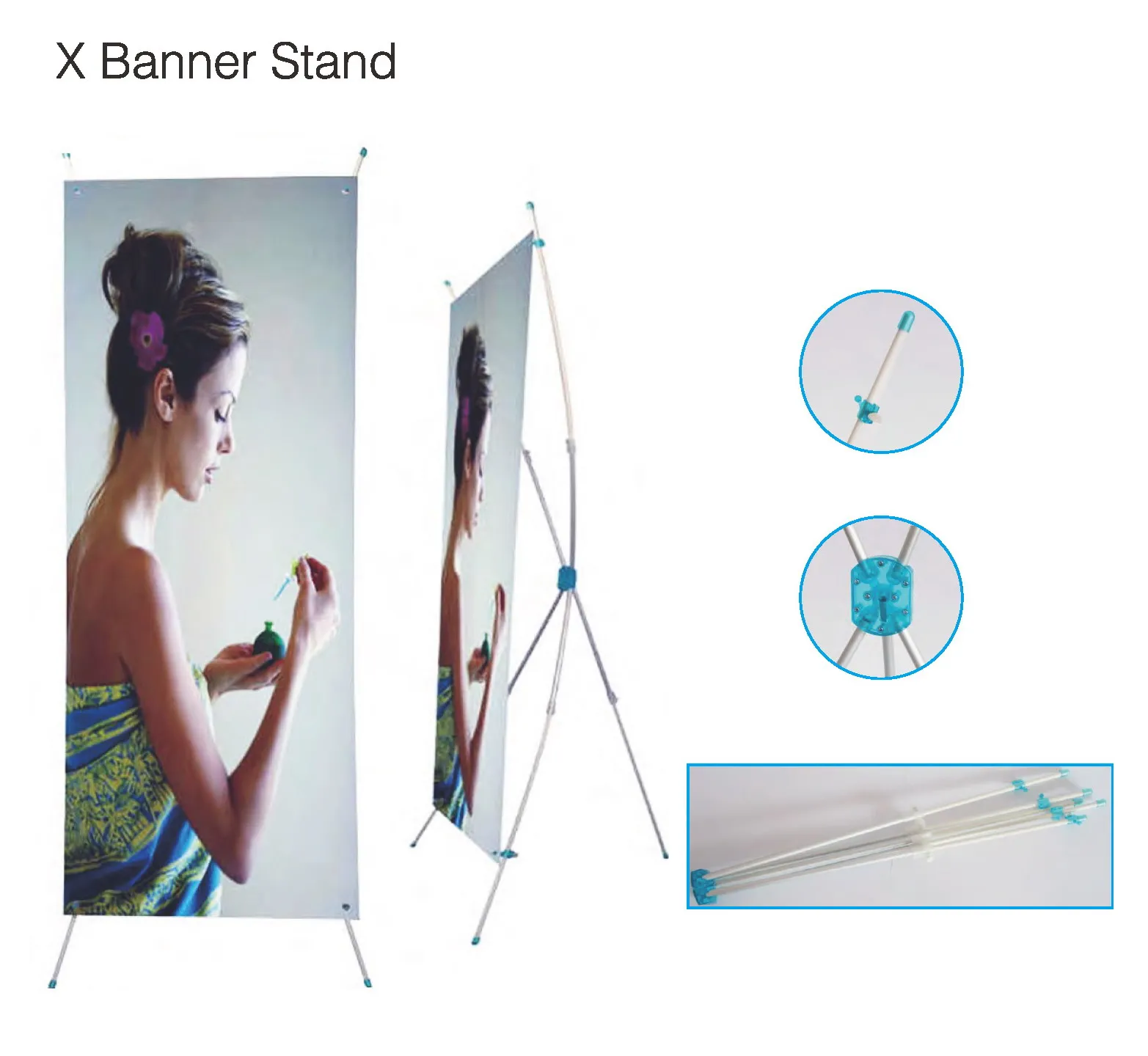 Wholesale Portable RTS Aluminium 80x200cm Retractable Pull up Banner ...