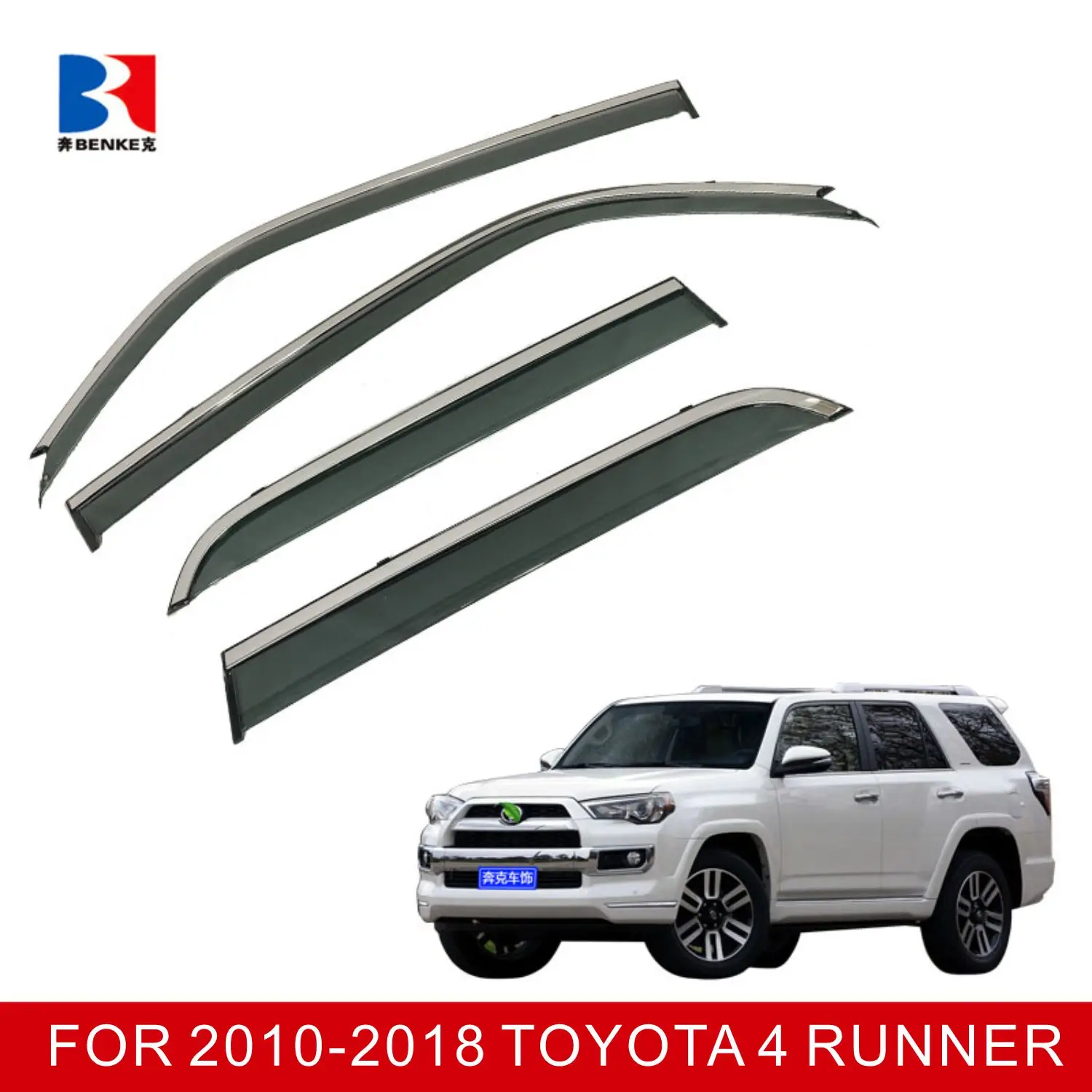 For Toyota 4 Runner 2010-2018 High End Injection Deflector Pc+ ...