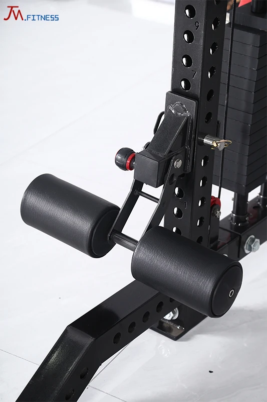 Multi Functional Smith Trainer With Cable Crossover &rack With Weight ...