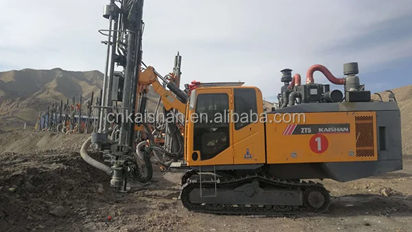 Simple Operation Of Crawler Blasting Rig Zt5 24m Dth Hammer Drill Rigs ...
