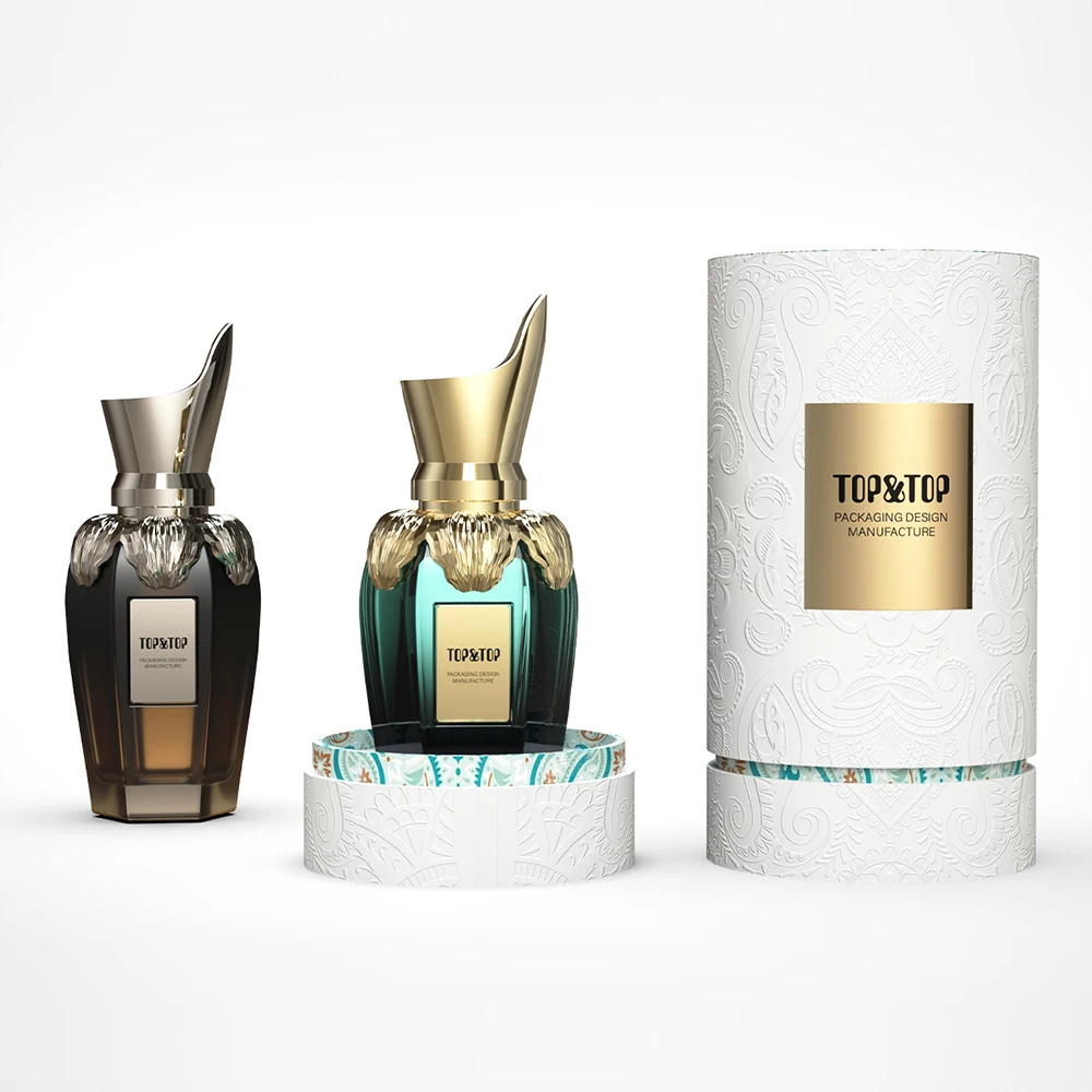 High Quality Flacon De Parfum Luxury Design Gradient Color 30ml 50ml ...