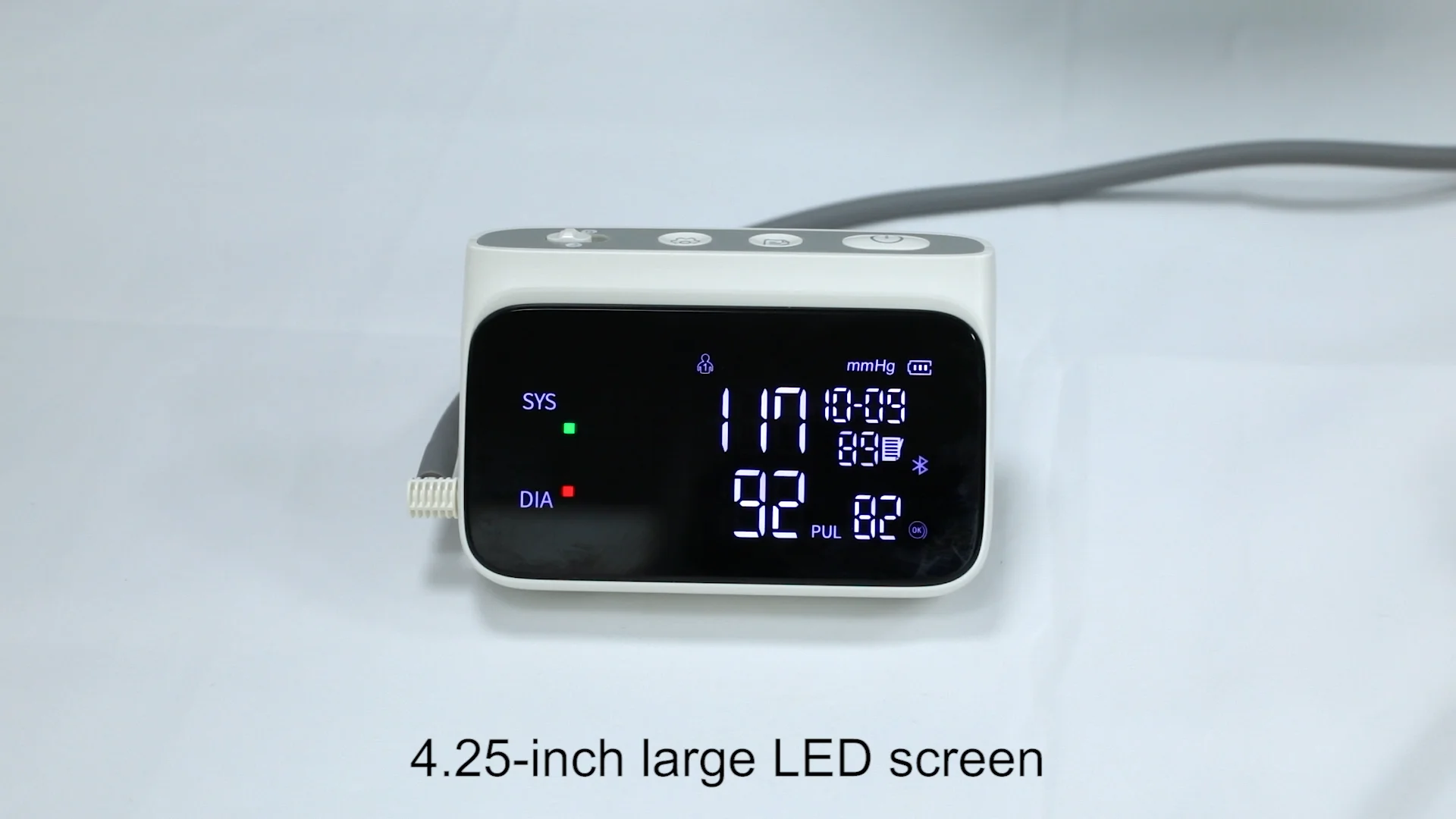 Rechargeable Avg Bp Monitor Blood Pressure Machine Digital Ambulatory ...