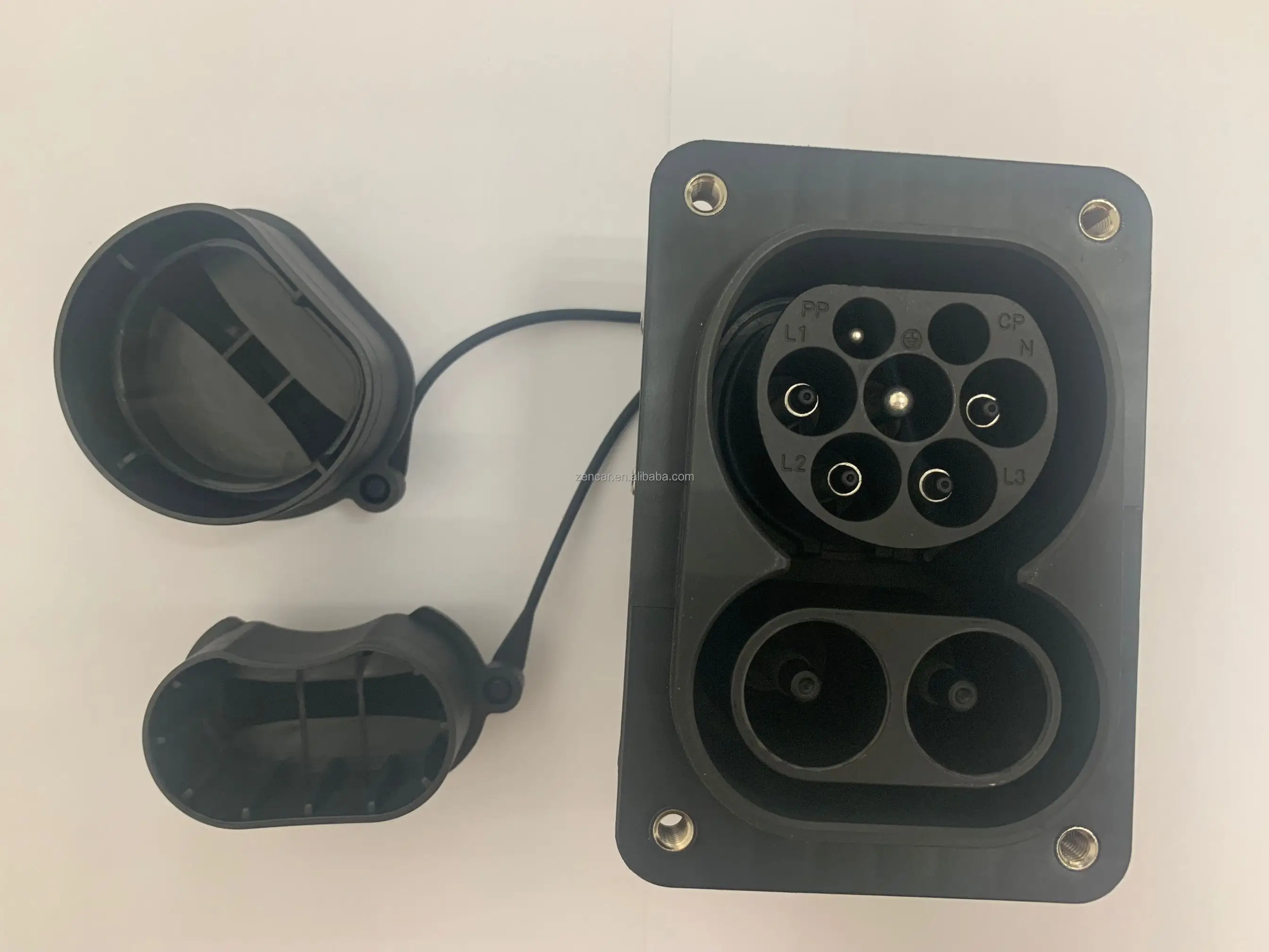 200A CCS2 EV INLET SOCKET 1000V DC - Reliable & Efficient