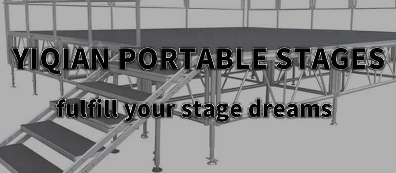 Aluminum Staging Platforms - Portable Outdoor Concert Stages
