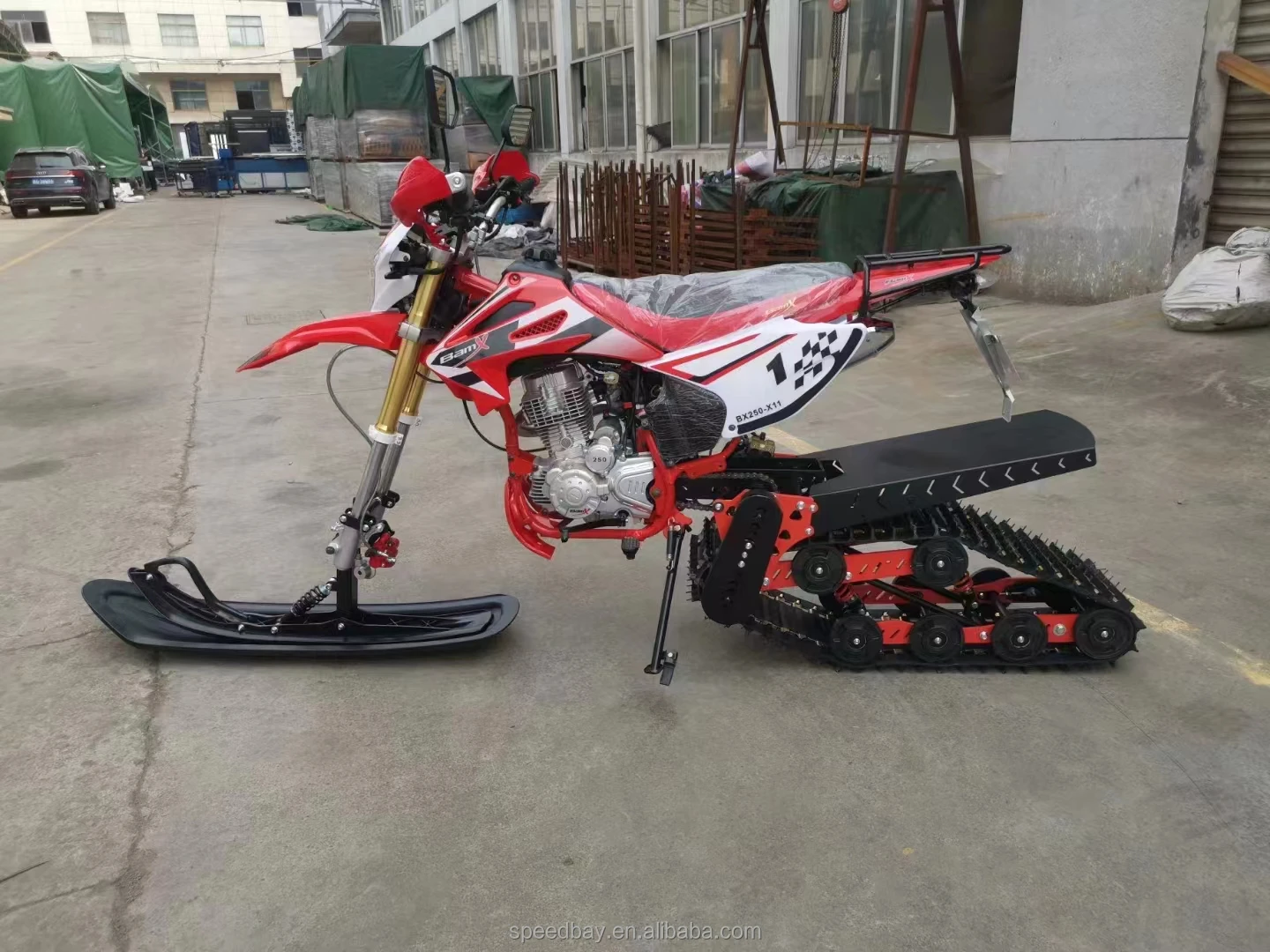 Speedbay 250cc Motorcycle ATV Dirt Bike Snow Sand Mobile Blower Chain ...