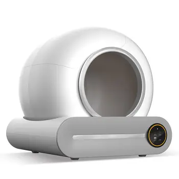 Wifi Auto Electric Cat Toilet Tuya App Self-cleaning Smart Pet Automatic Robot Cat Litter Box ...