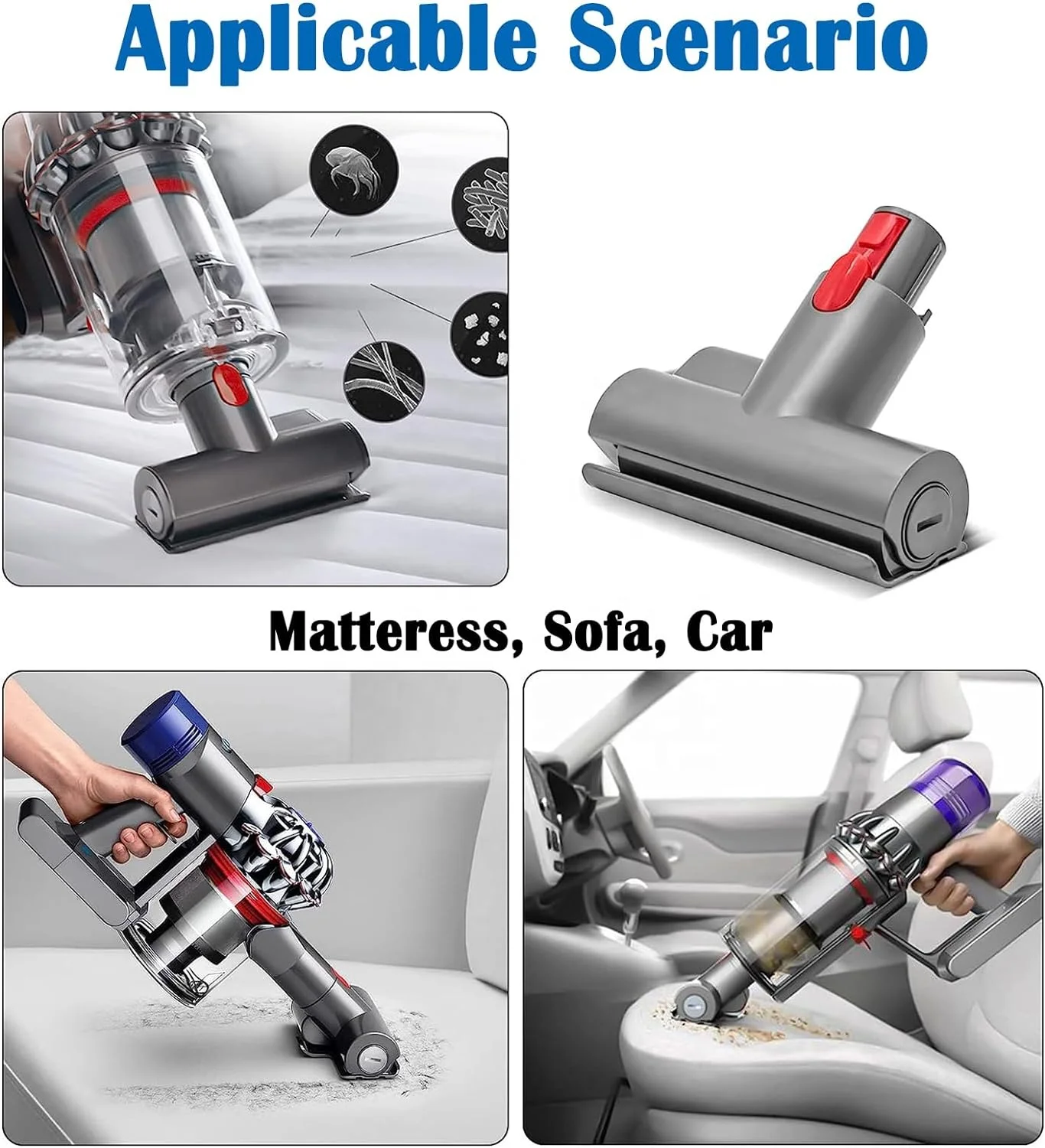 Quick Release Mini Motorhead For D Yson V8 V7 V10 V11 Vacuum Cleaner Brush Head Tool Accessory ...