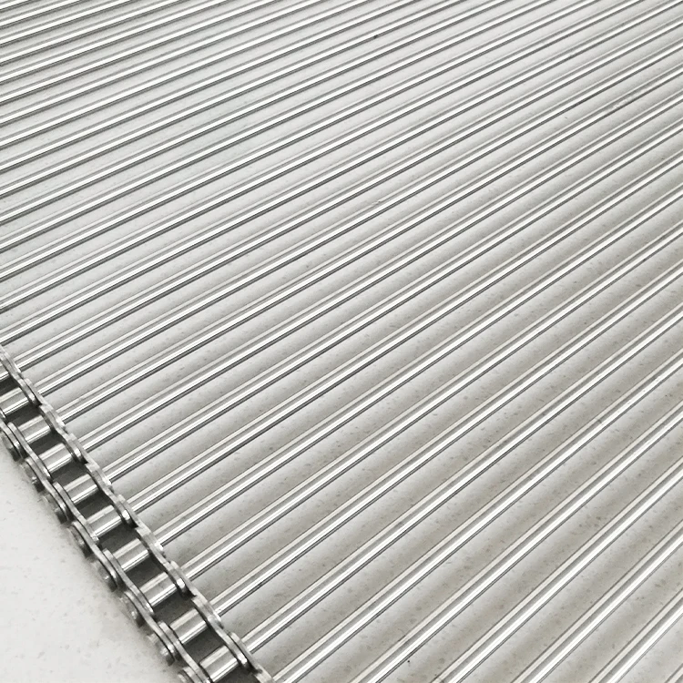 Metal Ladder Track Conveyor Belt Stainless Steel Piercing Rod Chain ...