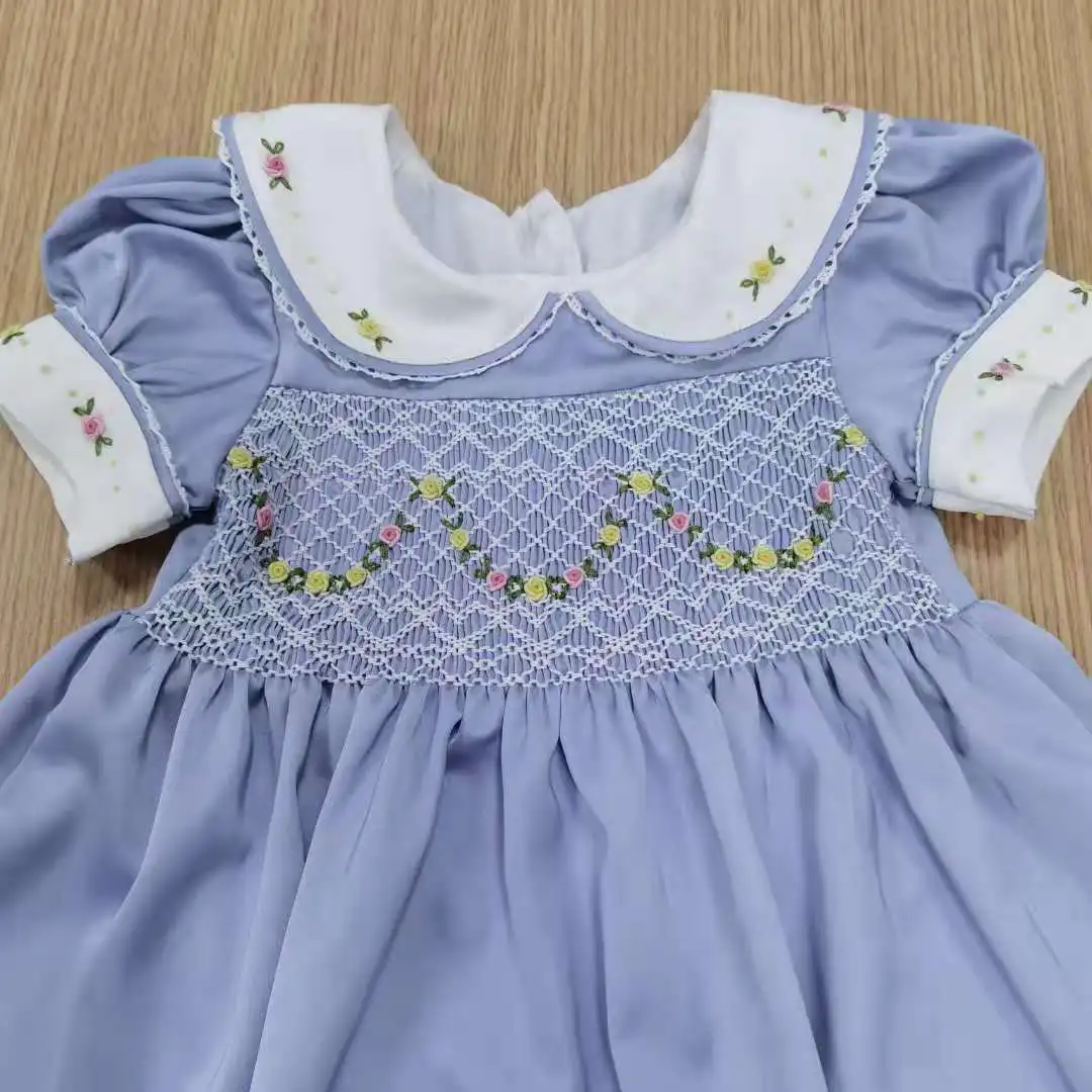 kids smock baby smocked smocking kids dresses wholesaler for girls 2022 ...