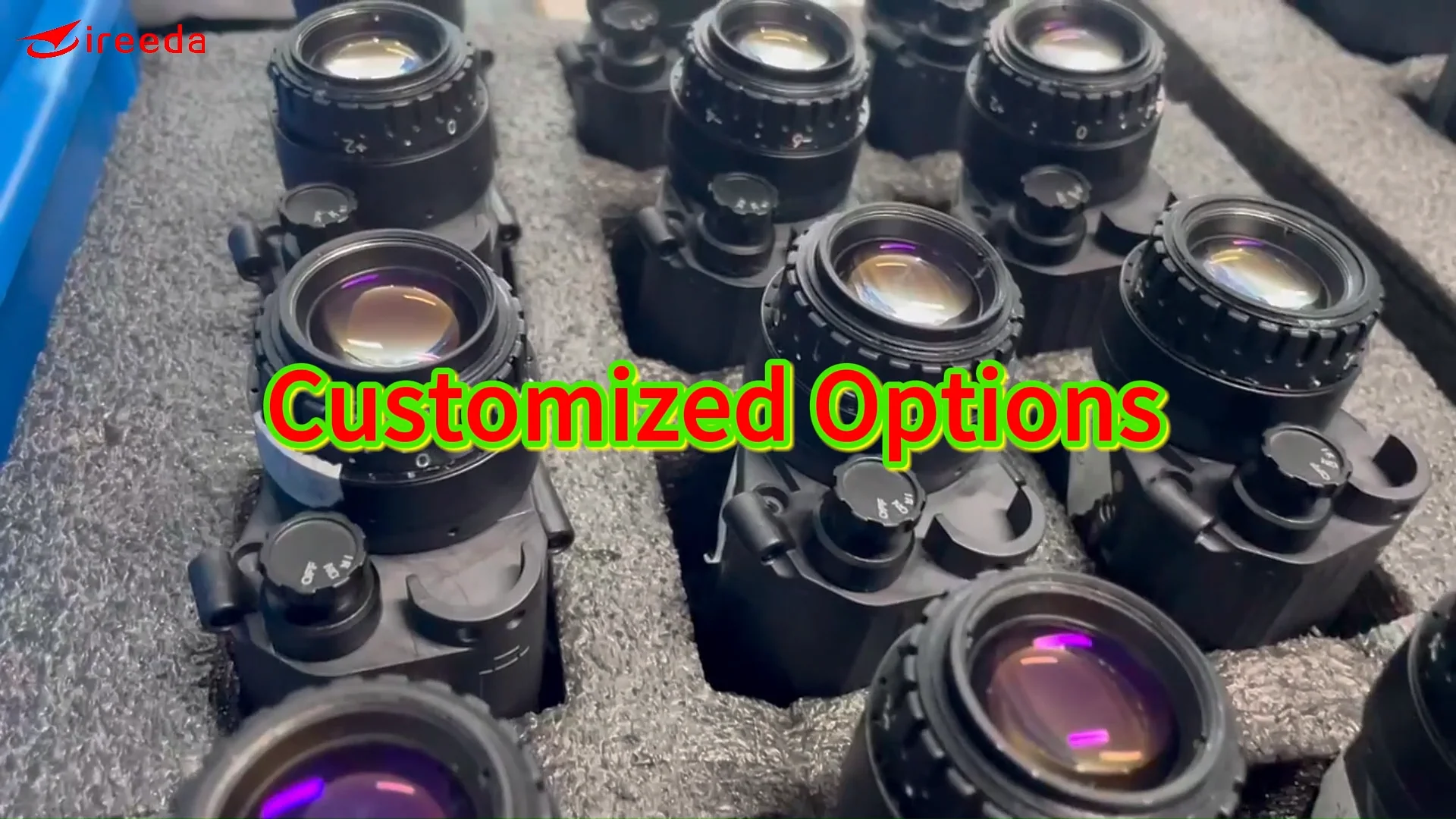 Auto Gating Manual Gain Gen2+ Gen3 Image Intensifier Tube Green ...