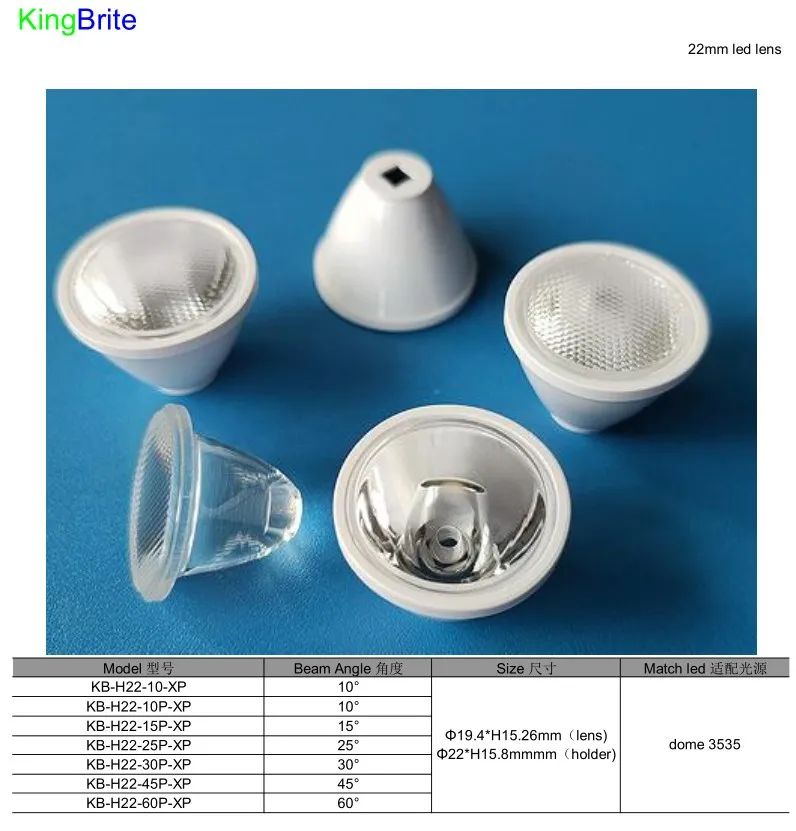 20mm Pmma Asymmetric Led Lens 20x40 Degree Wallwasher 3535 Led Lens ...