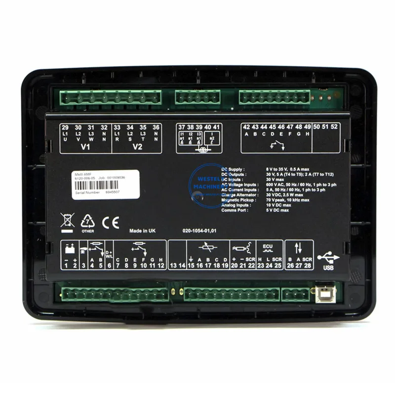 UK Original DSE6120 MKIII Generator Control Panel - Reliable