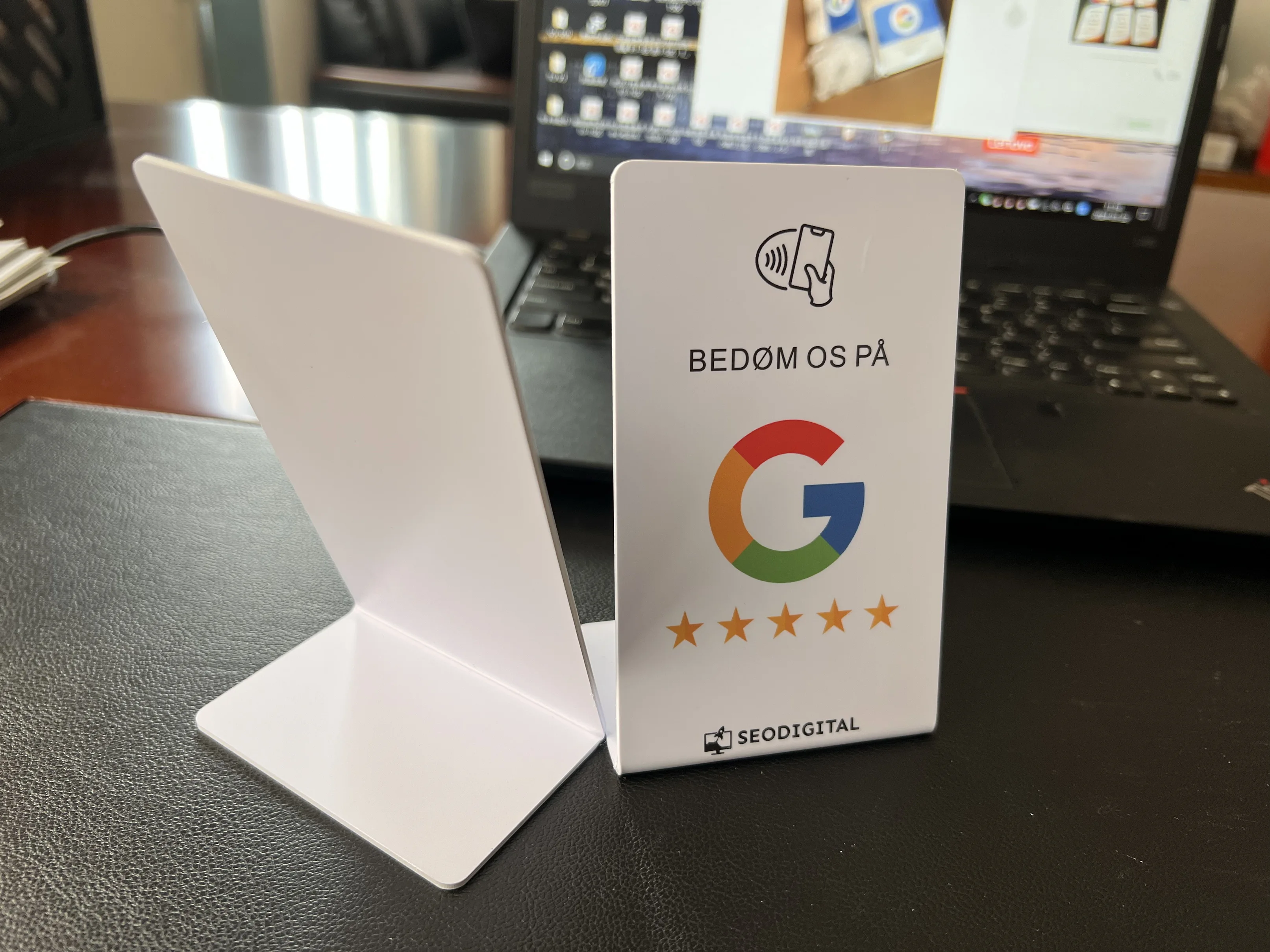 Google Review Nfc Table Sticker Restaurant Table Display Stand Google ...