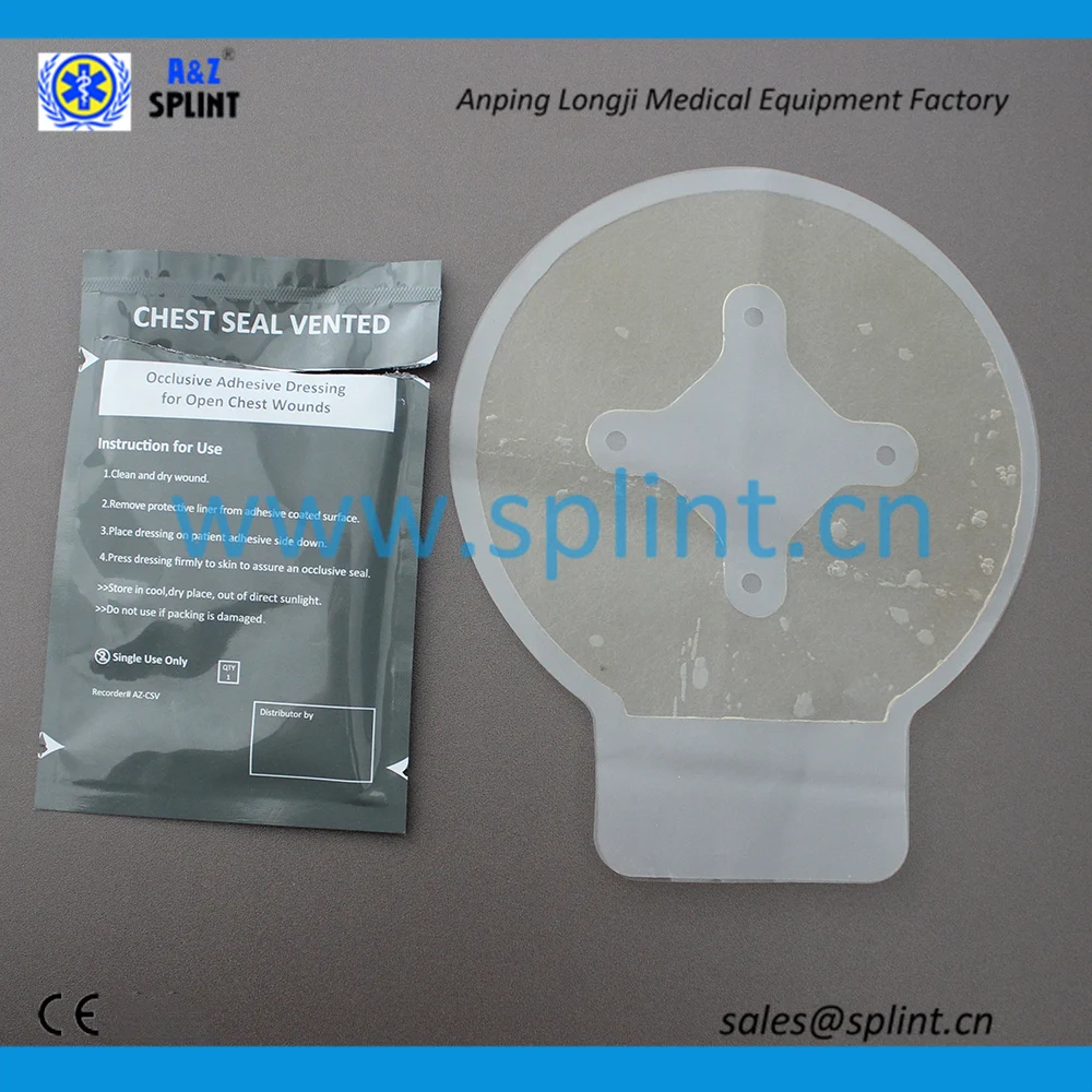 Factory Price First Aid Rescue Device - Occlusive Wound Dressing