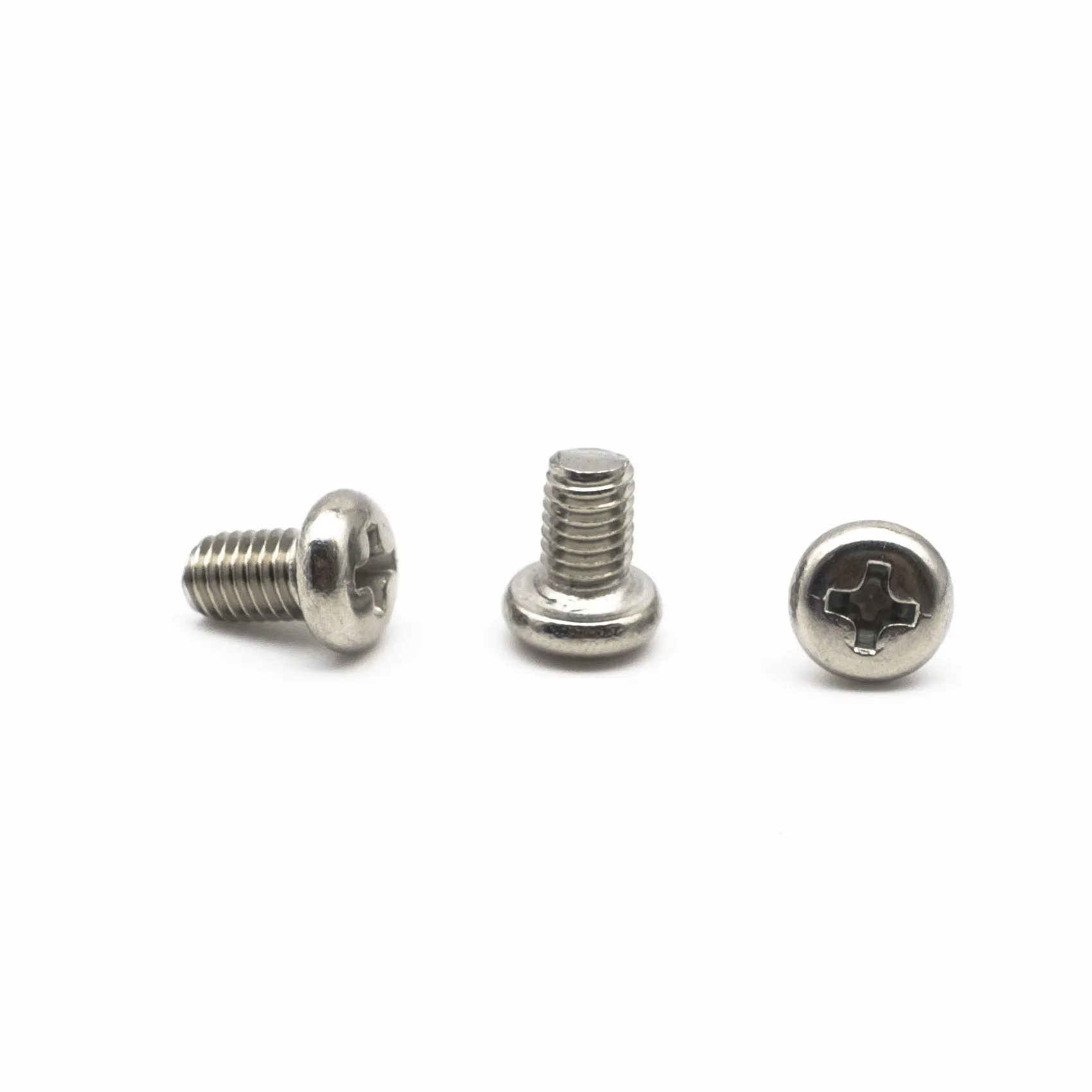 Custom Din 7985 Stainless Steel 18-8 304 Pan Head Round Head Cross Recessed Machine Screw - Buy ...