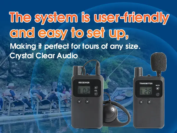 Wireless Audio Guide System 813R - Efficient Tour Solutions