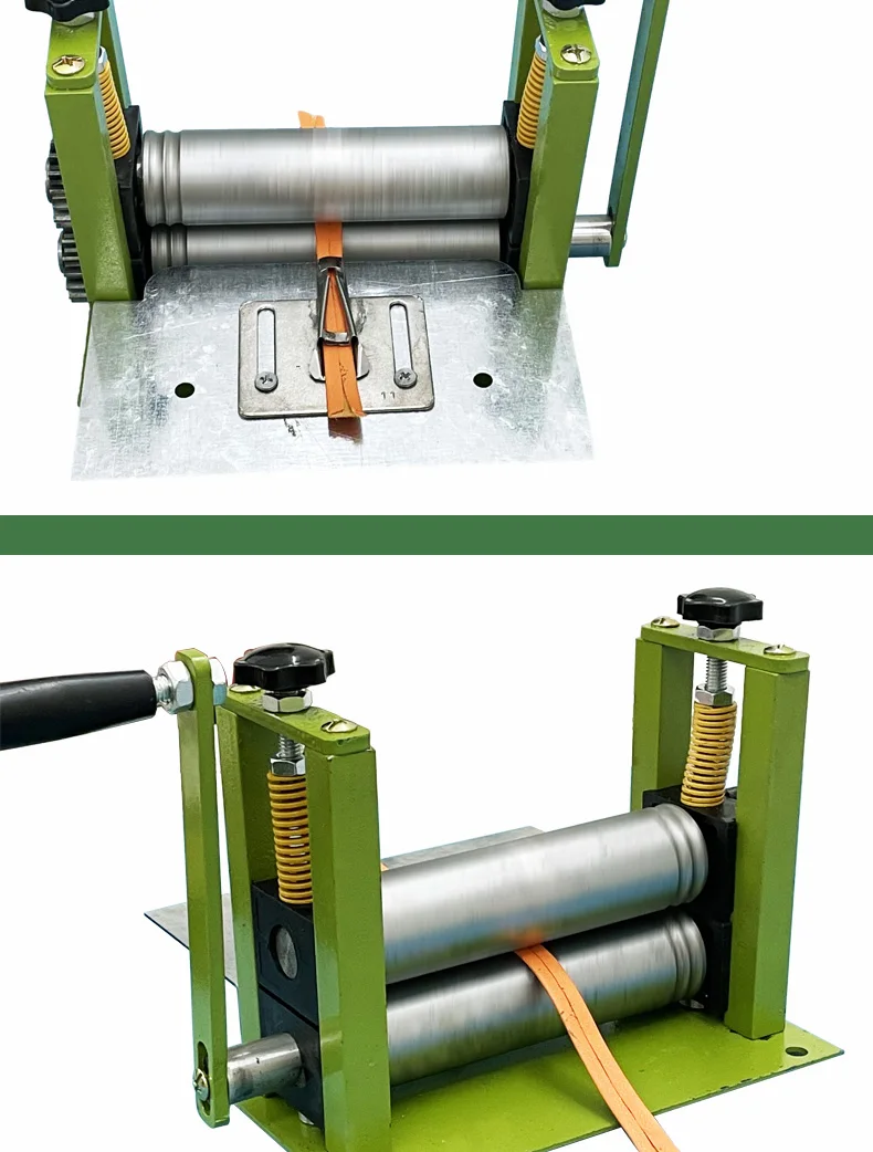 Manual Leather Shoulder Strap Bonding Roller Machine for Leather Watch ...