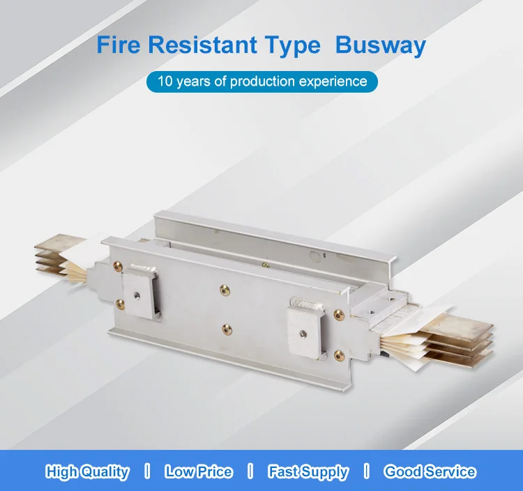 Electrical Busway System Busbar Trunking System Fire Resistant Type ...