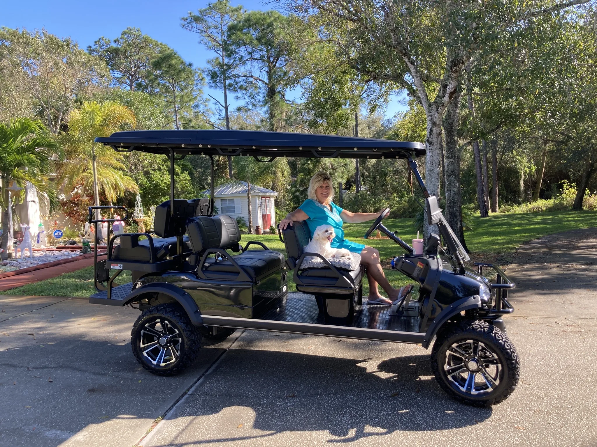 6 Seat Legal Custom Sightseeing Bus Airport Hotel Club Off-road Trolley ...