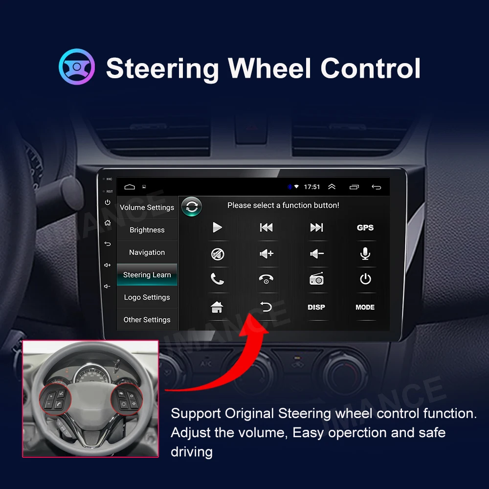 Universal Dsp 2 Din Android 10 Car Multimedia Player Stereo Autoaudio ...