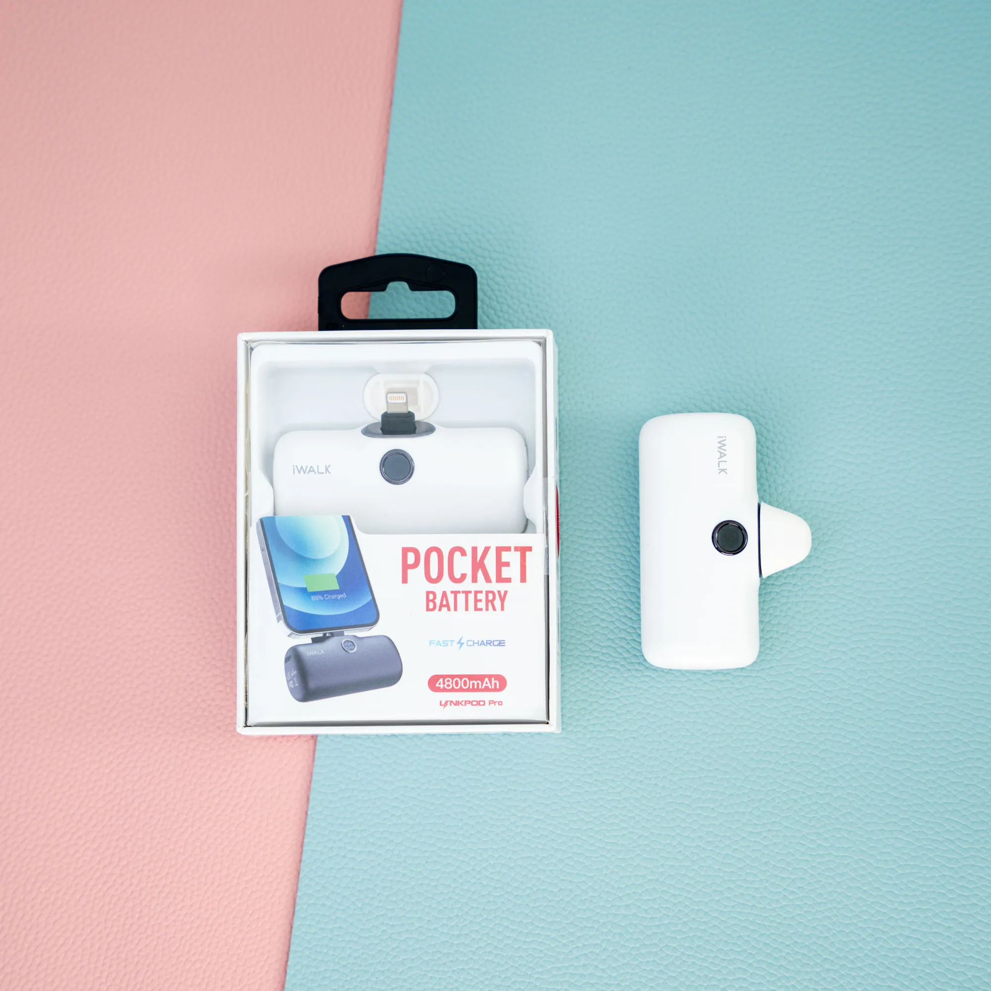 Iwalk Linkpod P Powerbank 4800mah 18w Pd Fast Charging Mini Portable ...