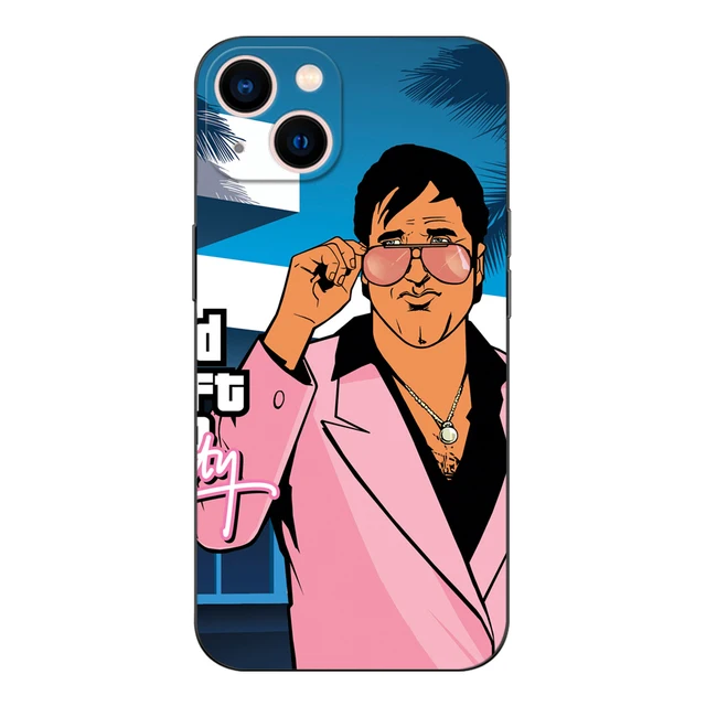 Custom Gta Vice City Silicone Cover For Iphone 11/12/13/14/15 Pro Max ...
