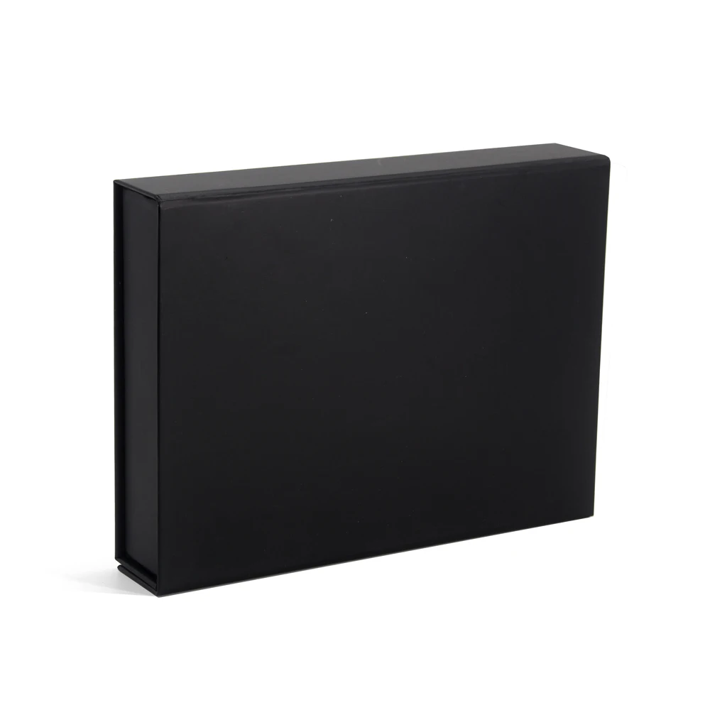 Custom Matte Black Cardboard Magnetic Glass Test Tube Tea Box Packaging