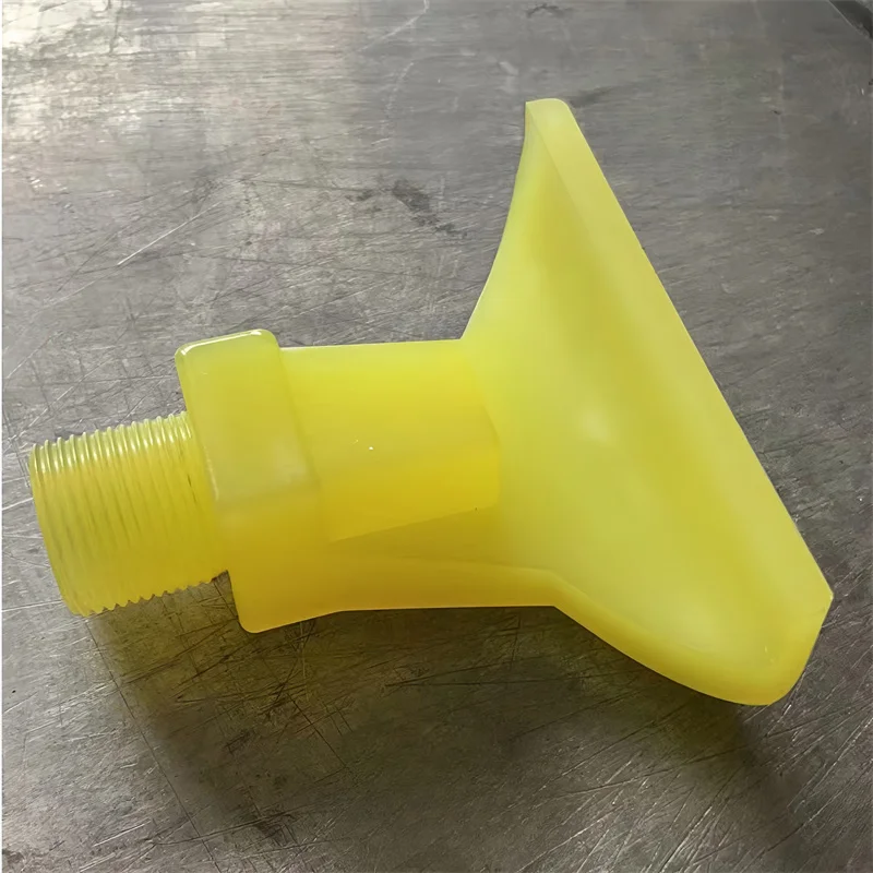 Custom Urethane Polyurethane PU Flood and Spray Nozzles for Crusher ...