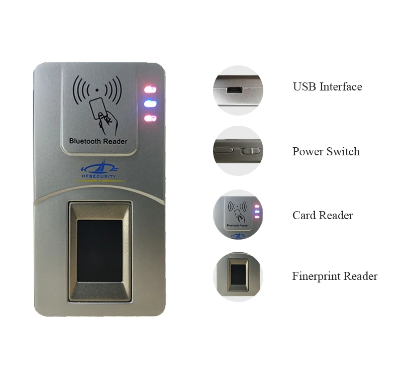 Alibaba.com: HFSecurity HF 7000 biometric fingerprint scanner with NFC ...
