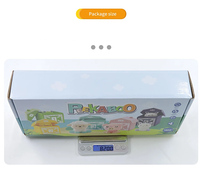 Farm Animals Toys Montessori Counting,Matching & Sorting Fine Motor ...