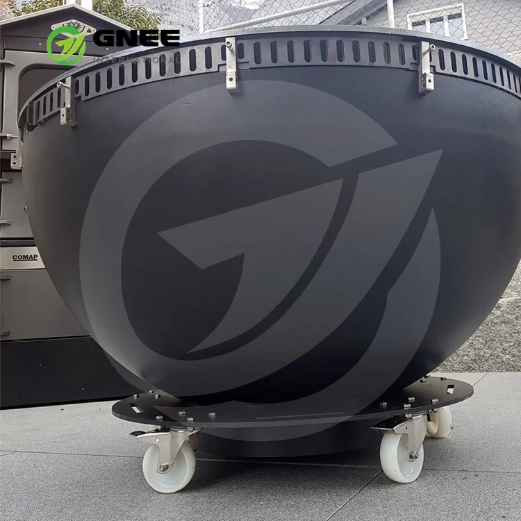 Outdoor Garden Rust Heavy Duty Bbq Grill Burning Wood Corten Steel ...