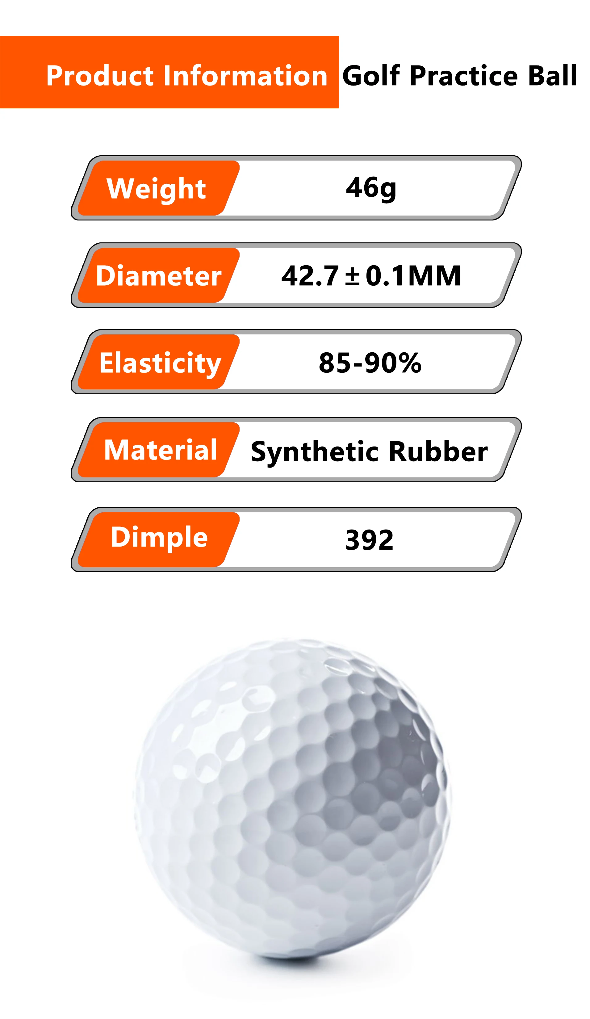 High Quality Golf Ball Sets for Practice and Training