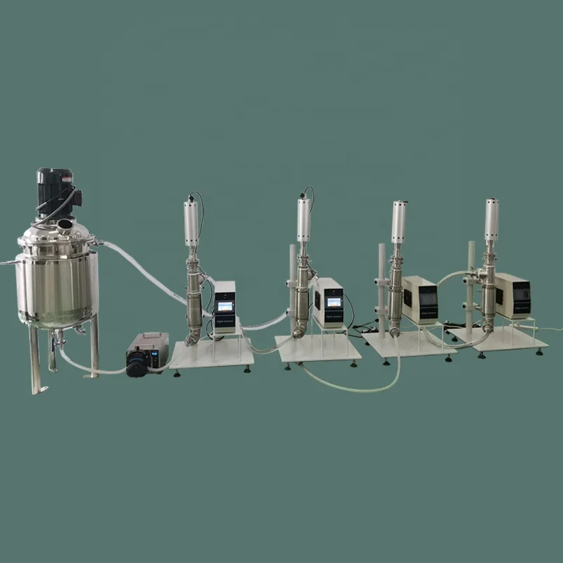 Ultrasonic Homogenizer with Chiller Pump for Fruits Slurry