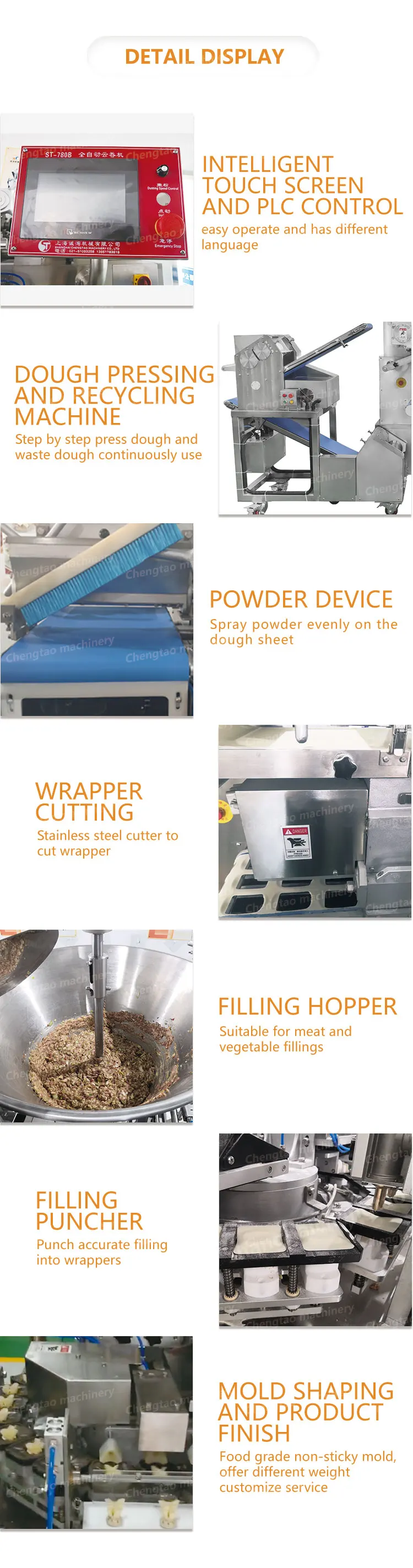 2023 Chengtao Machinery Dimsum Dim Sum Maker Shaomai Shaomay Shumai Xiu ...