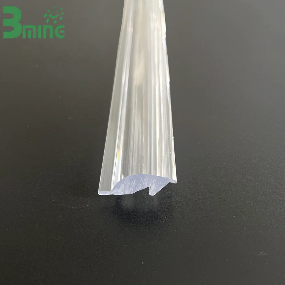 Bming PMMA/PC Linear Extrusion Lens - 120° Viewing Angle, Transparent ...