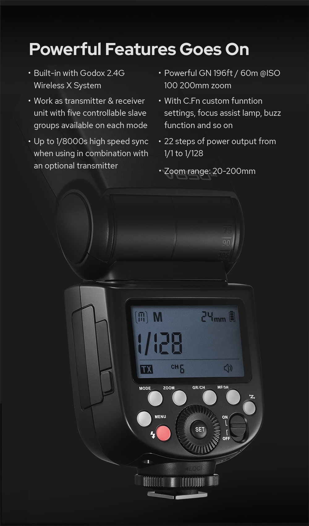 Godox V850III TTL Studio Flash Light, Aluminum Alloy, OEM