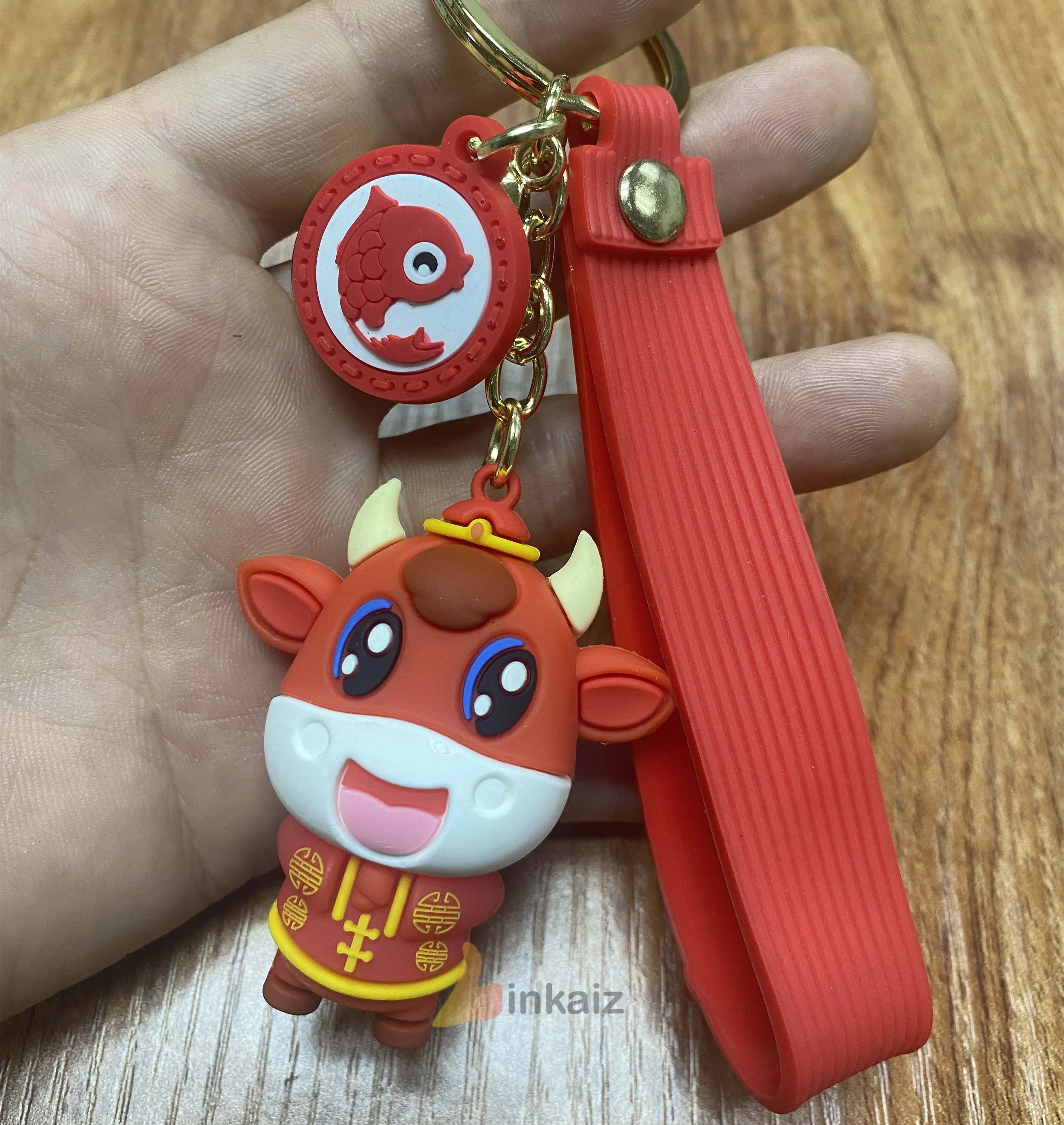 High Quality Custom Cartoon Animal Soft Rubber Keychain Free Design ...