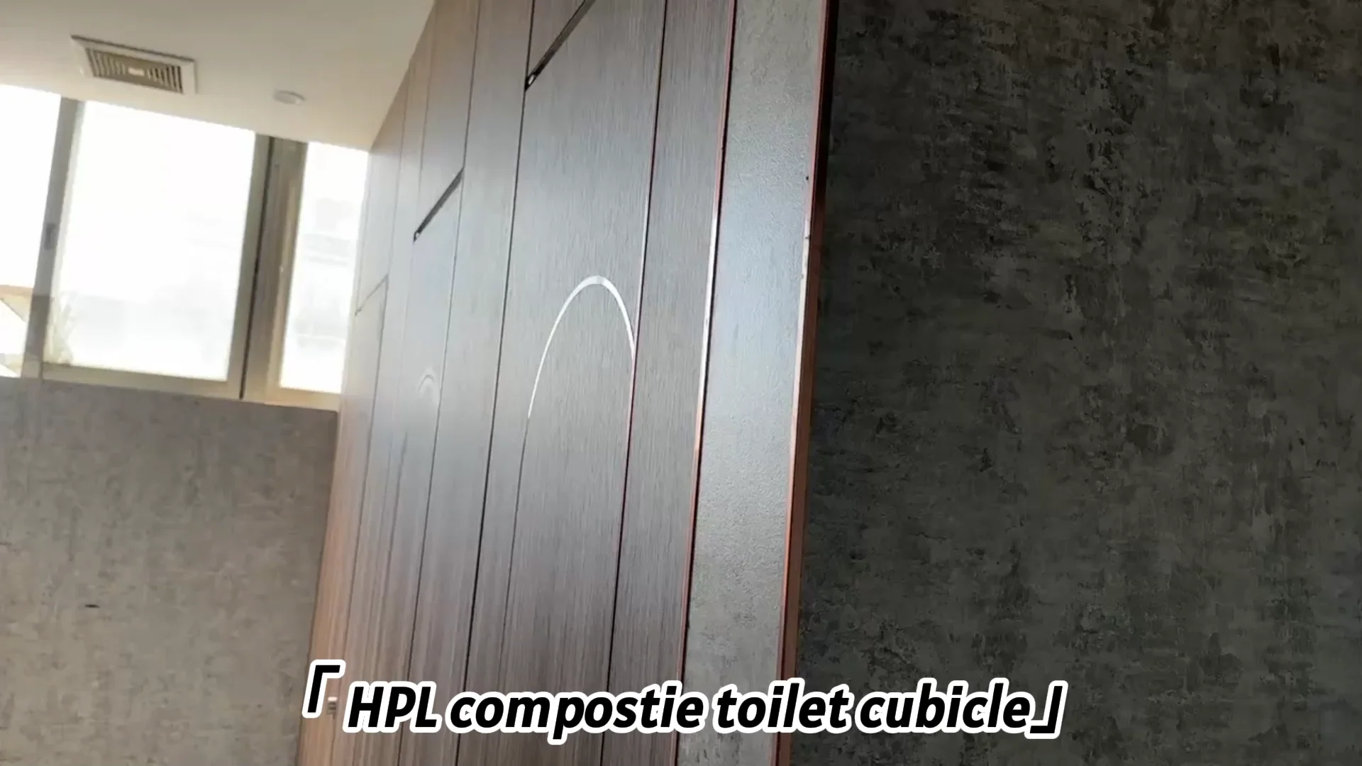 Floor To Ceiling Hpl Honeycomb Toilet Cubicle Partition - Buy Floor To ...